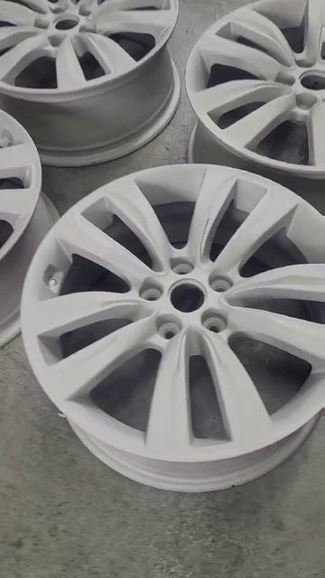 Дробеструйная обработка дисков I Подготовка дисков к порошковой покраске I Покрасим Металл