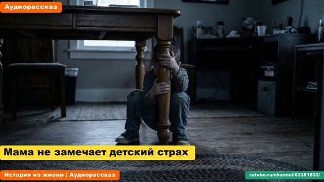 История из жизни. Мама не замечает детский страх. Аудио рассказы.