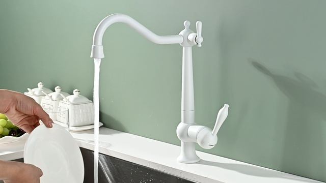 Смеситель для кухни с подключением к фильтру Paulmark Retro Re213226-431