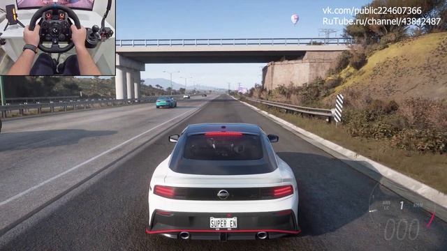 🎮 Рулевое колесо Nissan Z Nismo в Forza Horizon 5: тест с Logitech G923 (2024)