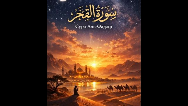 Сура Аль-Фаджр 🌅 Рассвет | Утреннее напоминание и сильное чтение Корана