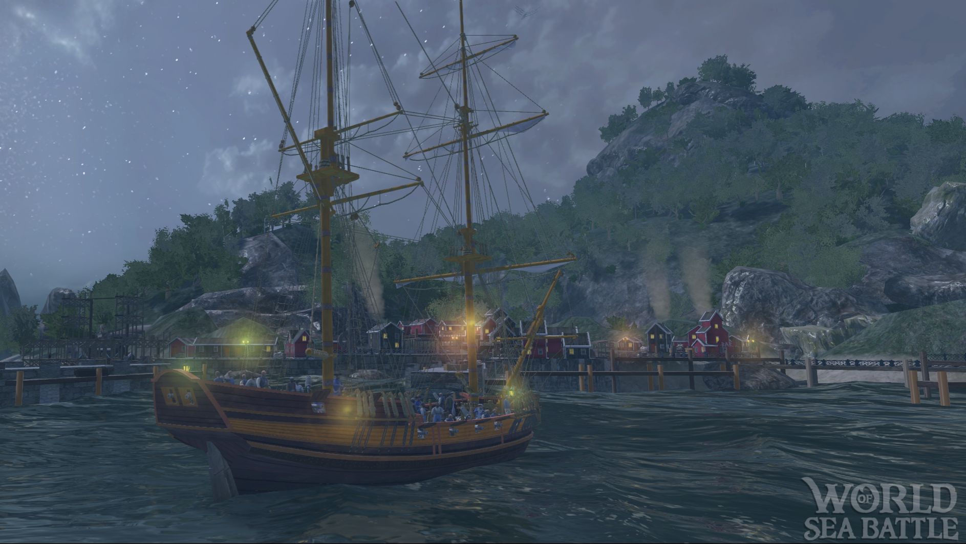 Первый взгляд||World of Sea Battle