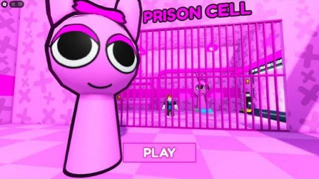 ПОБЕГ ИЗ ТЮРЬМЫ РОЗОВОГО СПРУНКИ! РОБЛОКС ПРОХОЖДЕНИЕ ROBLOX SPRUNKI RUN БЕЗ ПРОИГРЫШЕЙ РЕАКЦИЯ