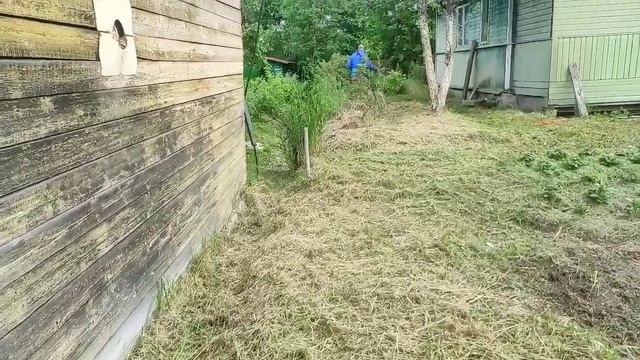 47-Дача..участок преобразился после покоса.20.06.22.