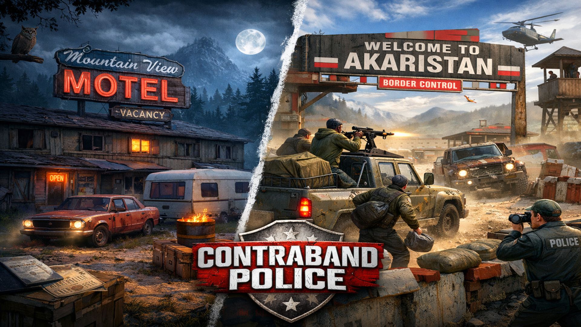 Заброшенный мотель и ситуация на границе Акаристана 🚧