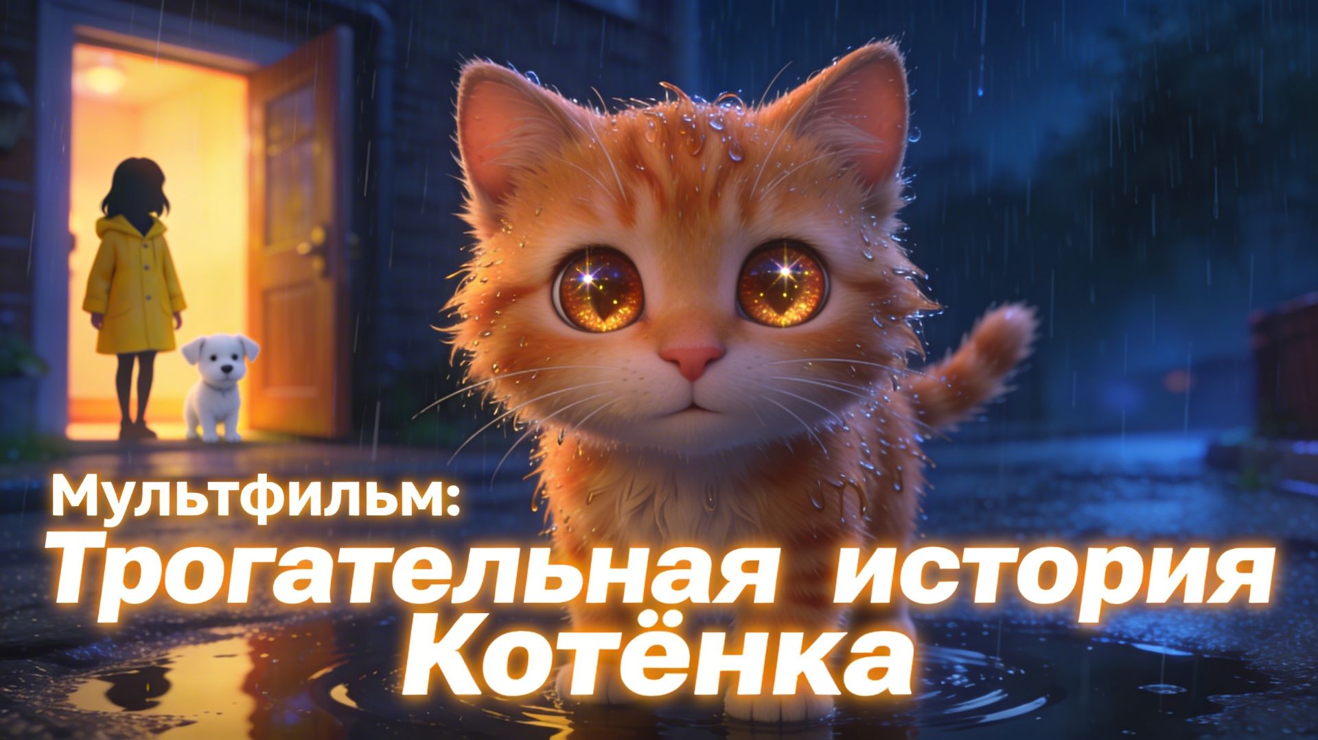 Мультфильм о дружбе и надежде | Трогательная история Котёнка "Гав"