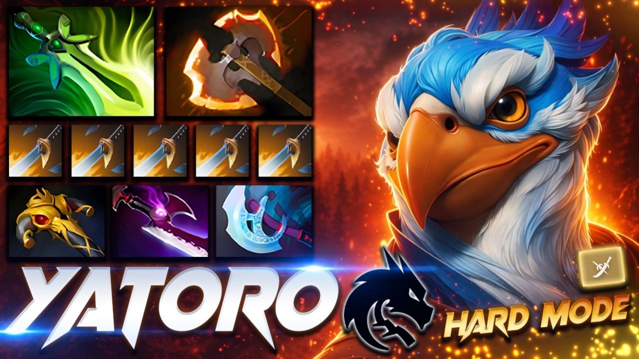 Yatoro KEZ Hard Mode — профессиональный геймплей в Dota 2 [Смотри и учись]