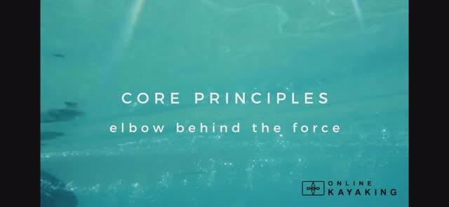 Положение локтя (Elbow behind the force Core Techniques)