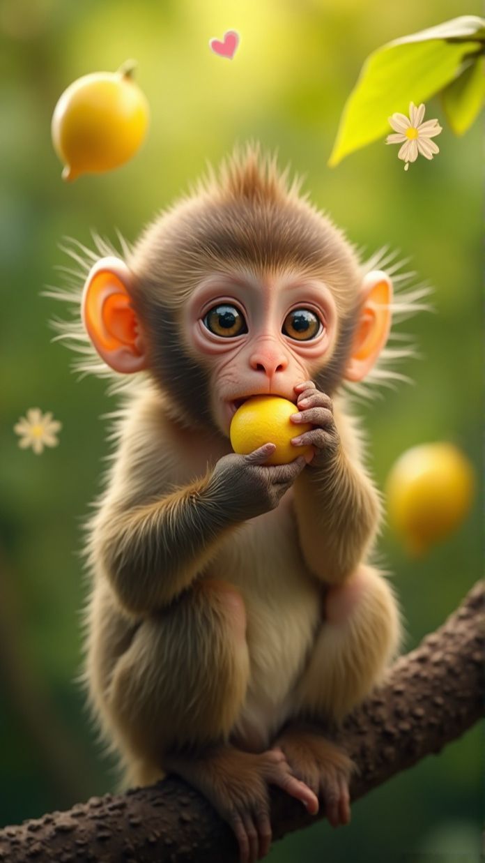 СИНСИН ПРОБУЕТ КИСЛОЕ И СЛАДКОЕ 😍 Обезьянка с одной ручкой 🐒 Умилительное видео 2026