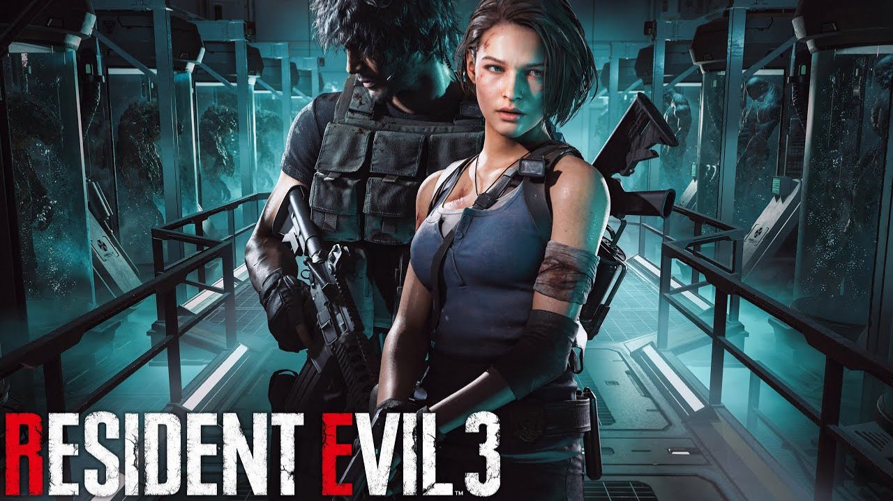 Дядя Пулъ и Resident Evil 3, Громила - охранник лупит Джилл серия 1 ( Стрим )