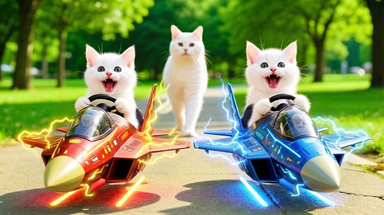 Веселые приключения котят🐾🎩🐯 Мультики для детей. Яркие Мультики