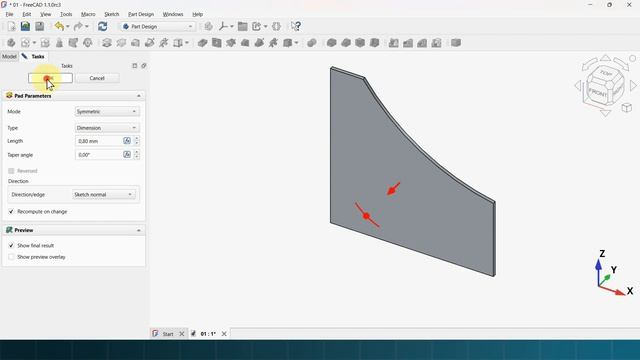 Основы FreeCAD 1.1