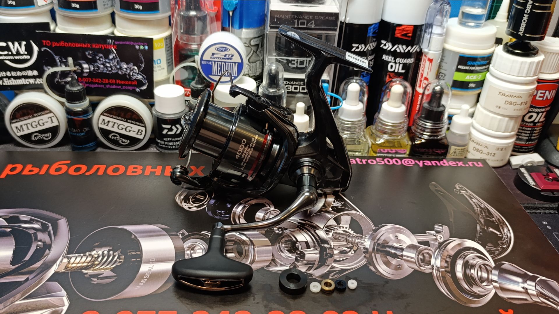 Обзор ТО разбор обслуживание Shimano 24 Vanford 4000