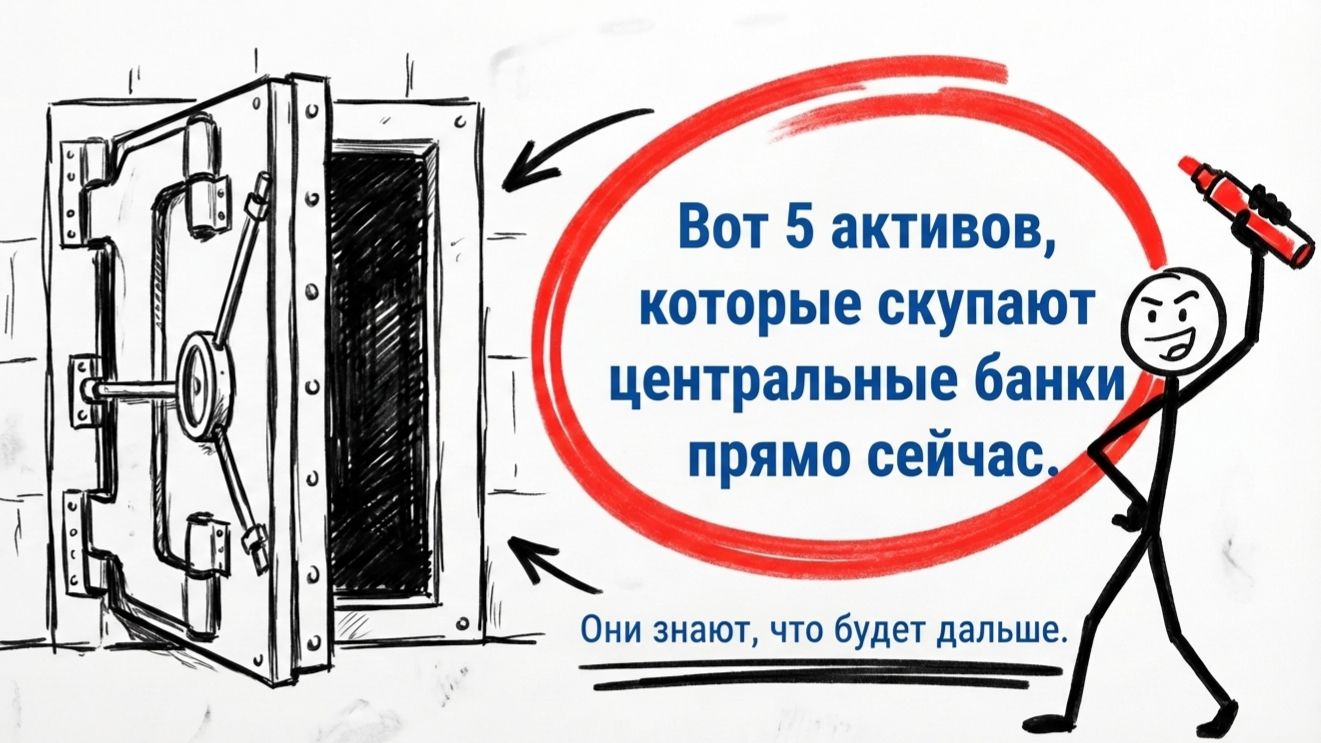 Вот 5 активов, которые скупают центральные банки прямо сейчас. #финансы #инвестиции #пассивныйдоход