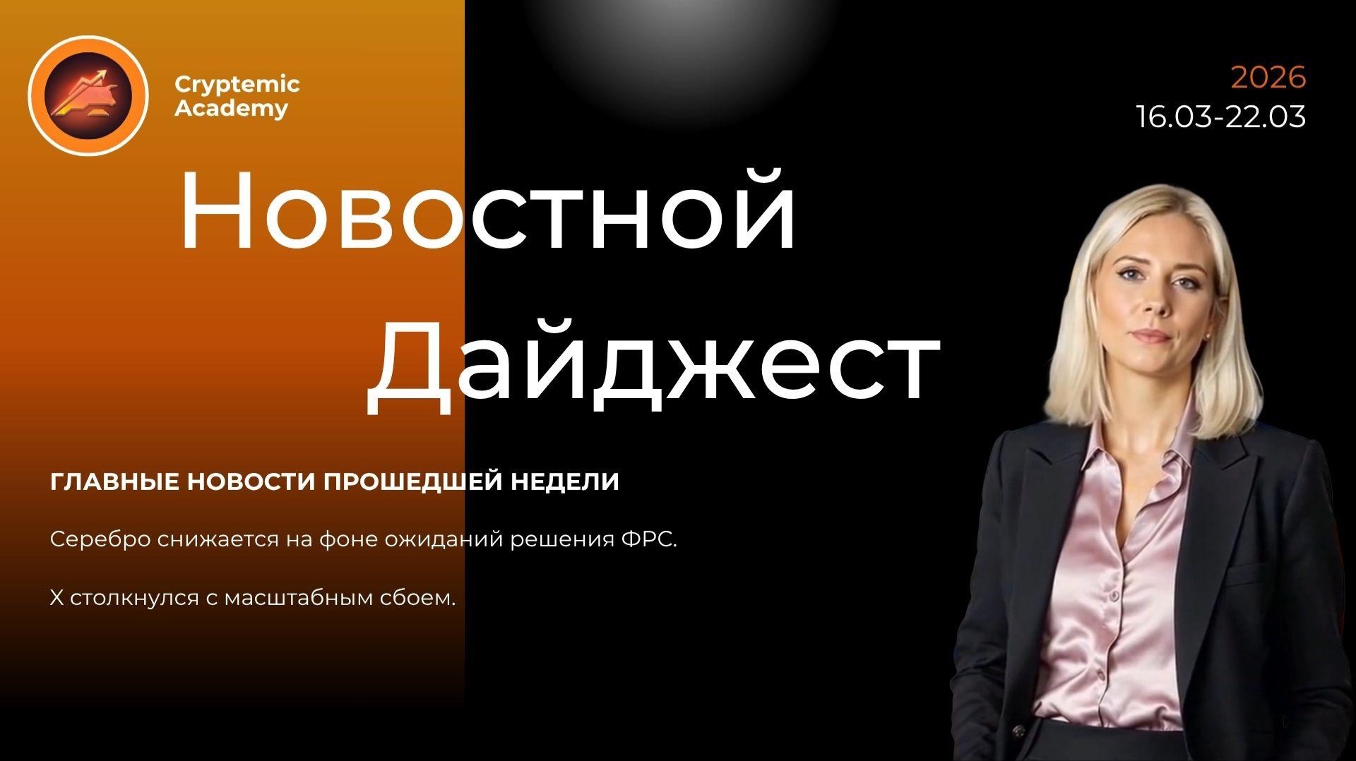 Еженедельный новостной дайджест №61 (16.03-22.03): X столкнулся с масштабным сбоем.