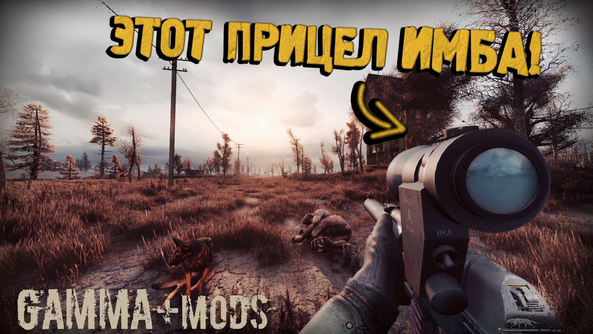 Выбил САМЫЙ МОЩНЫЙ СТВОЛ С МАСТЕРА и СУПЕР-ПРИЦЕЛ! Путь Ворона #43 Прохождение GAMMA 0.9.4