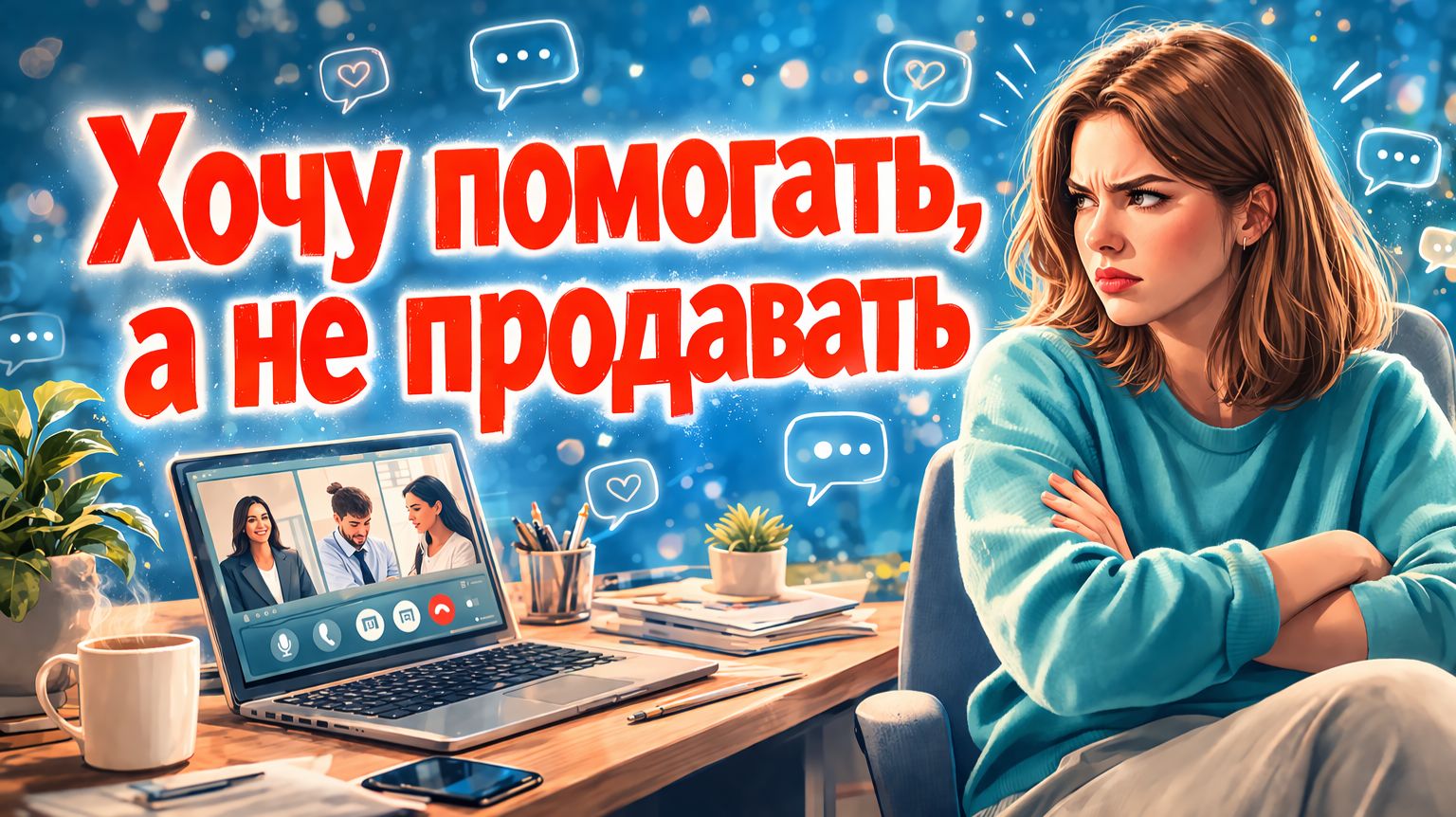 “Хочу помогать, а не продавать” — почему у вас нет клиентов