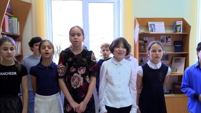 День рождения Школы 1311. Поздравление 5В класса.