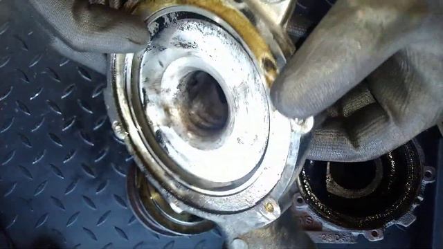 Разборка турбины с ам MB Sprinter Classic, OM646 2.2D.