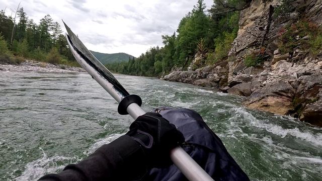 Иркут. Порог из белого мрамора