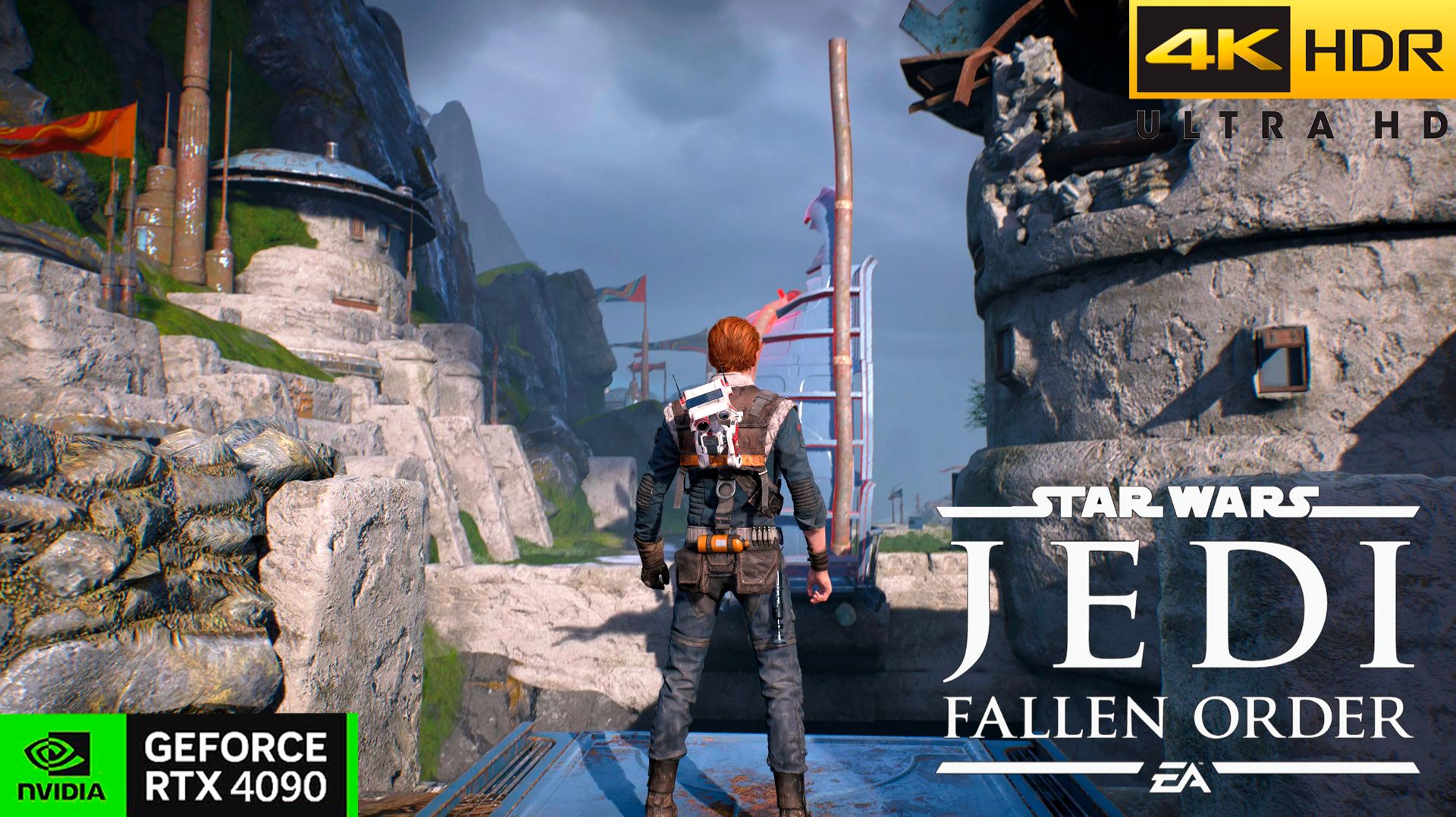 Покинутая деревня [Планета Зеффо] - Star Wars Jedi: Fallen Order [4K, HDR] RTX-4090