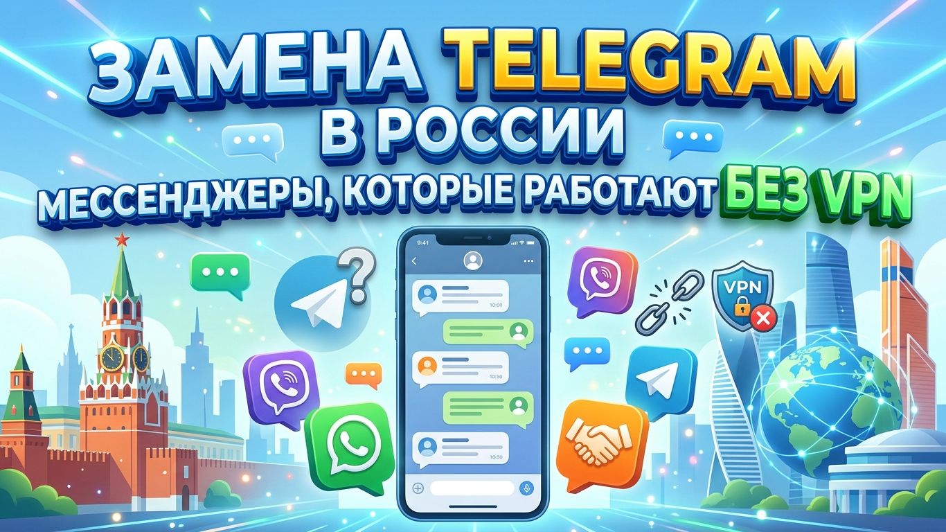 Блокировка Телеграма в России: мессенджеры, которые работают без VPN