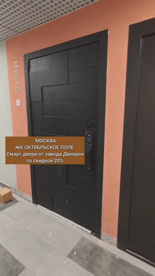 Входные смарт двери в квартиру от ПРОИЗВОДИТЕЛЯ с установкой в МОСКВЕ. Обзор!