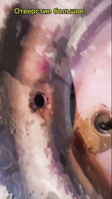 Шиномонтаж шины трактора с камерой.