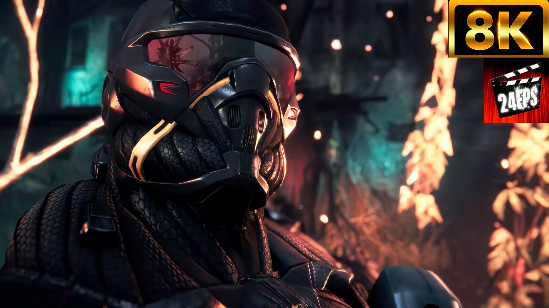 Crysis 3 (2013) - Самые красивые моменты из разных кат-сцен (Улучшенное качества до 8K)