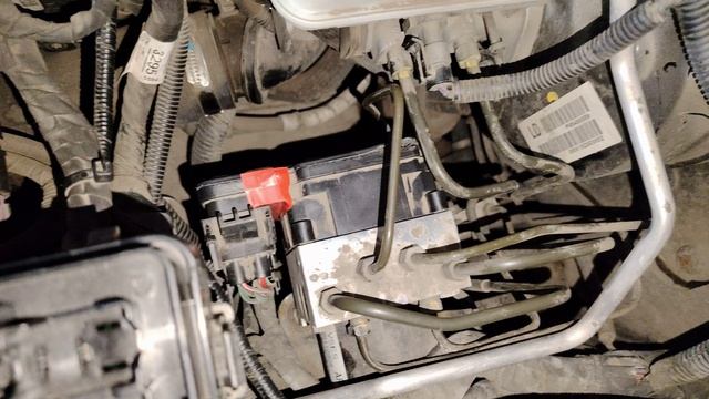 Opel Antara 2013г Неисправность блока ABS Часть 2 снятие блока