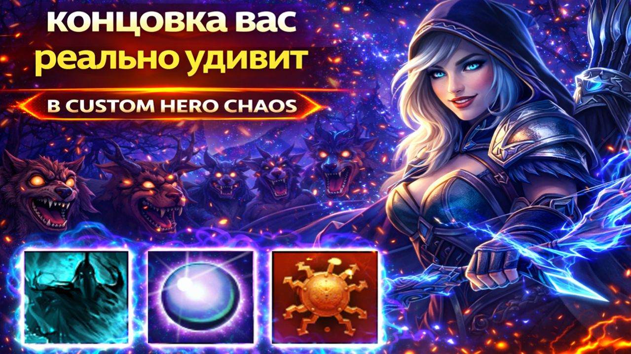 Такого поворота вообще ни кто не ожидал CUSTOM HERO CHAOS DOTA 2