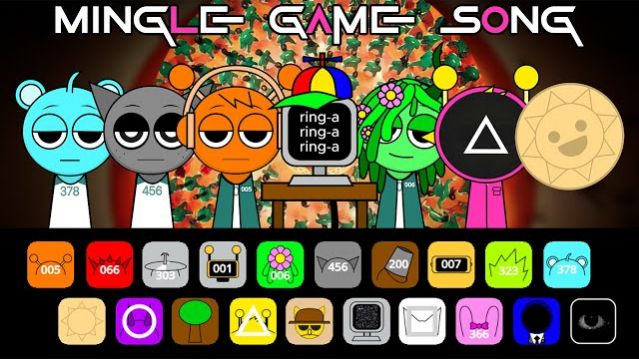 СПРУНКИ ИГРА В КАЛЬМАРА МИНГЛ ХИТ! НОВЫЙ МИКС MINGLE SPRUNKI INCREDIBOX МИРОВОЙ ХИТ РЕАКЦИЯ