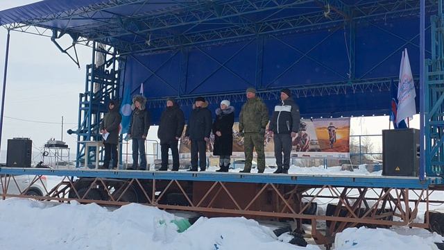 Торжественное открытие мотокросса в Удачном