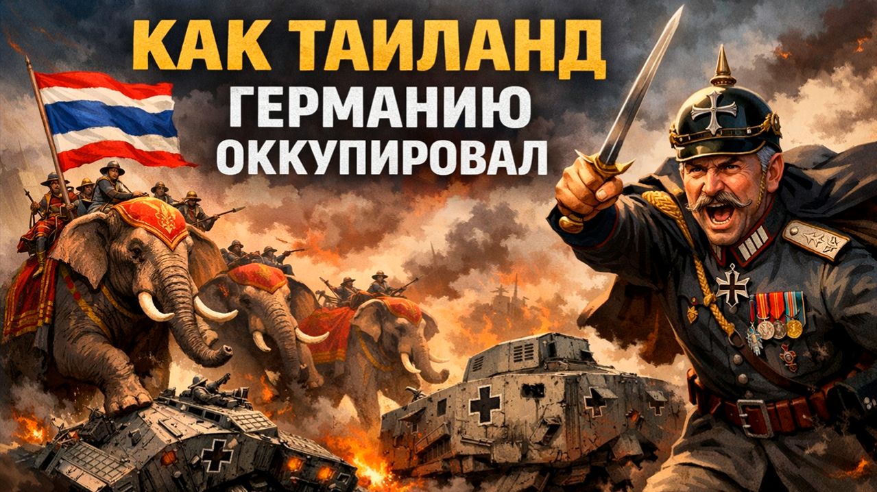 КАК ТАИЛАНД ГЕРМАНИЮ ОККУПИРОВАЛ