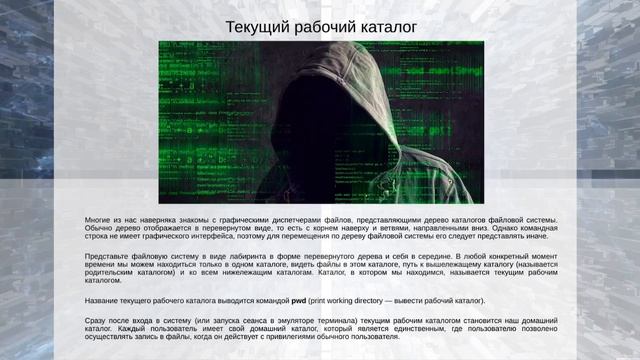Тема 2.3 CLI (Command Line Interface) – терминал Linux