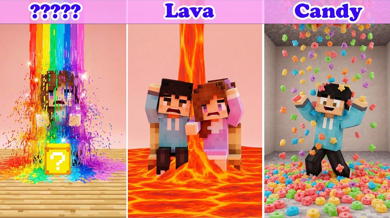 MINECRAFT ФИЗИКА 🤯 ПАРА В ЛЮБВИ — УДИВИТЕЛЬНЫЕ ЭФФЕКТЫ И AI ASMR | Funny ZenCraft