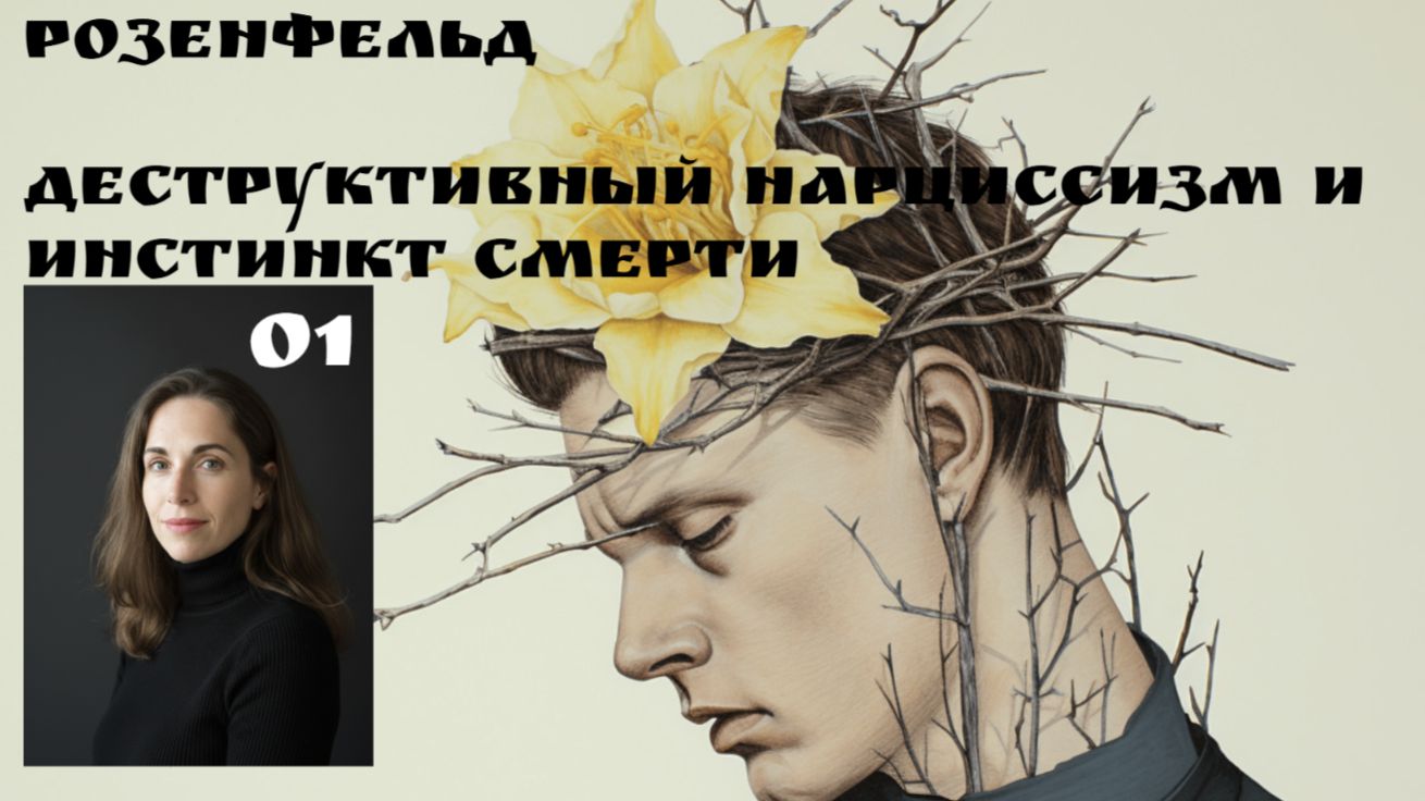 1я встреча Деструктивный нарциссизм и инстинкт смерти, Розенфельд Г., ведущая Ксения Каган-Левинская