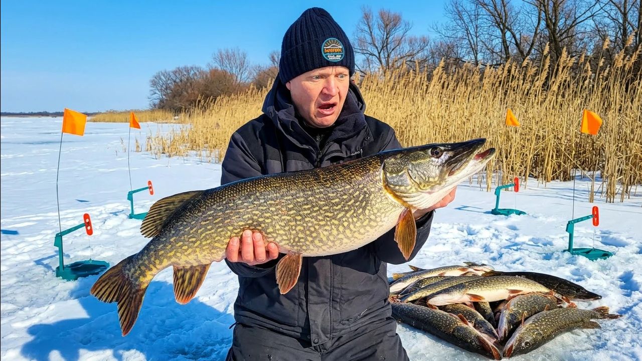 ТАКОГО "МОНСТРА" ЖДАЛ ВСЮ ЗИМУ😱!!! ПОЙМАЛ ТРОФЕЯ ГДЕ НЕ ОЖИДАЛ! Удачно закрыл зимний сезон.