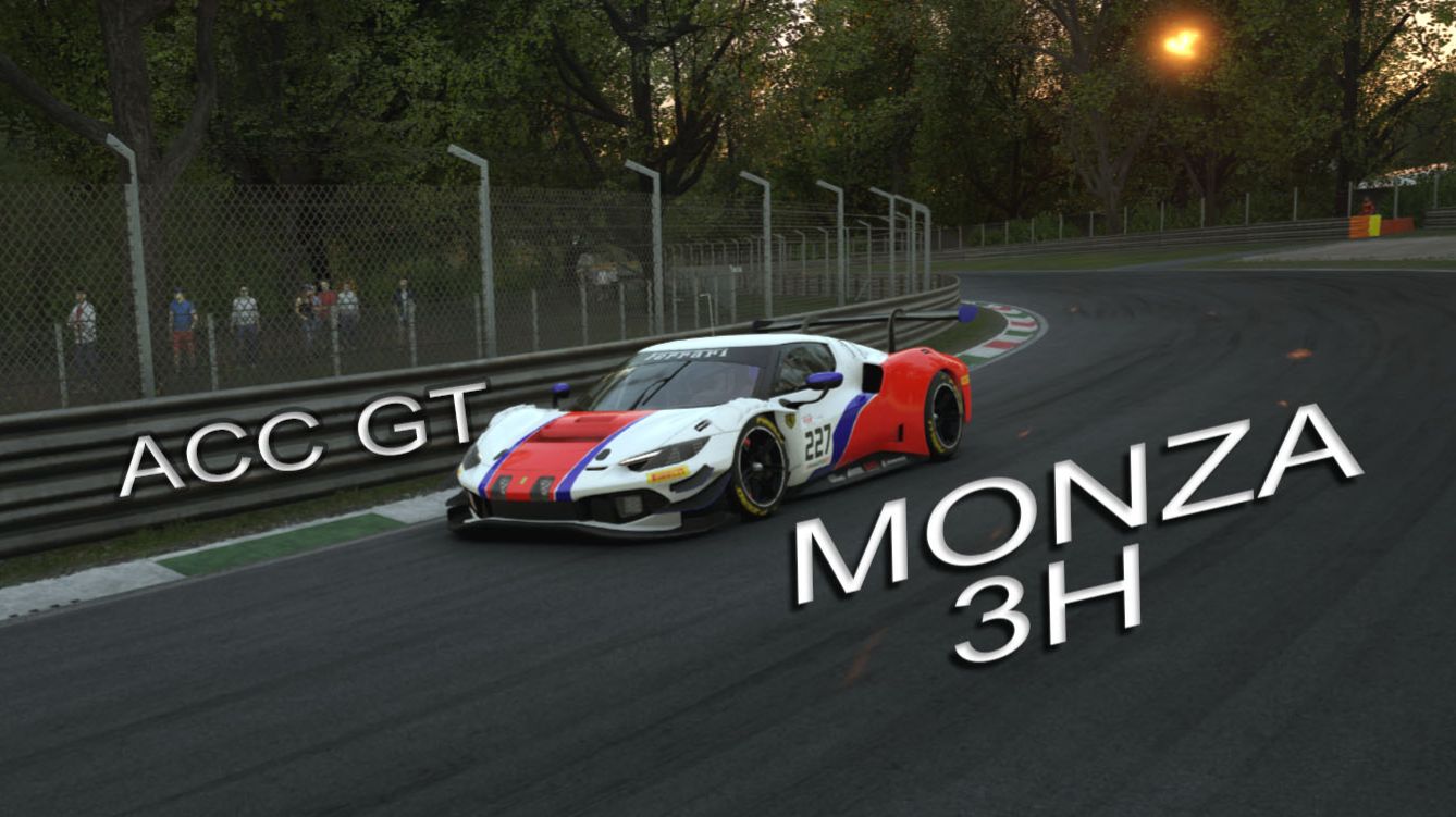 Assetto Corsa Competizione. 3 часа по Monza