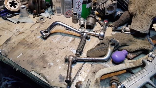 Как починить кикстартер мопеда