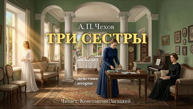 Пьеса "Три сестры" А. П. Чехов. Действие второе. Аудиокнига. Исполняет Константин Загацкий.