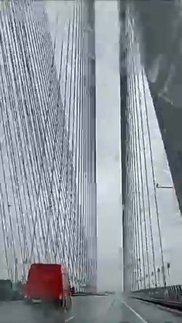 Красивый МОСТ в Польше .Отдыхаю за Рулем.