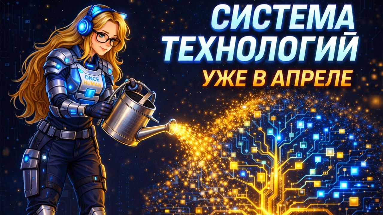 Система Технологий | Полный реворк глазами Разработчиков | Once Human готовит крупный патч в апреле