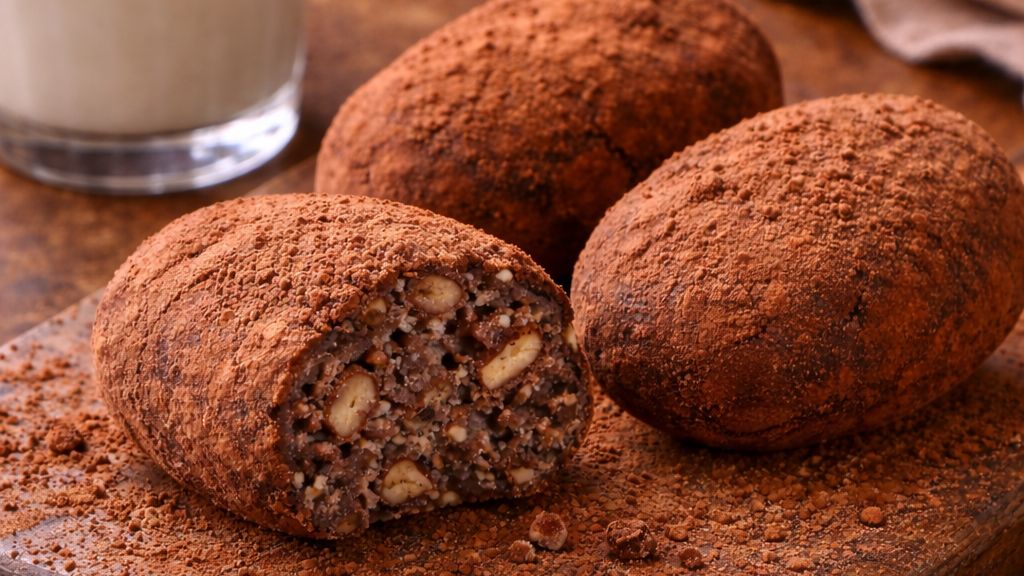 «Картошка» из печенья со сгущенкой. Пирожное, кото