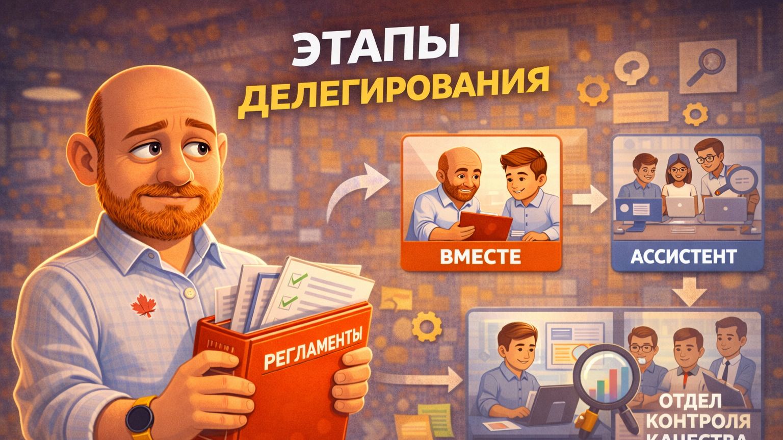 Что и когда делегировать в построении системы