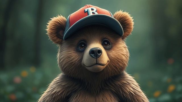 Медведь,сказка, для самых маленьких.