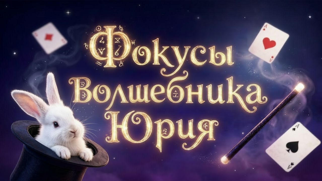 Фокусы волшебника Юрия (3 выпуск)