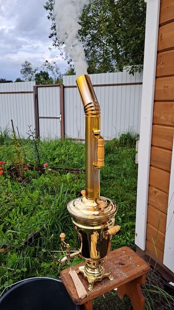 Самовар на дровах