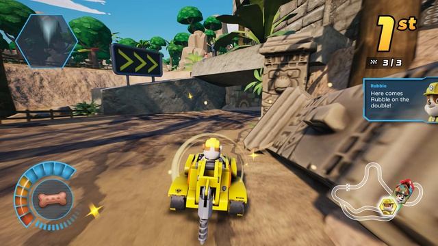 Щенячий патруль. Щенячий патруль устроили гонки.