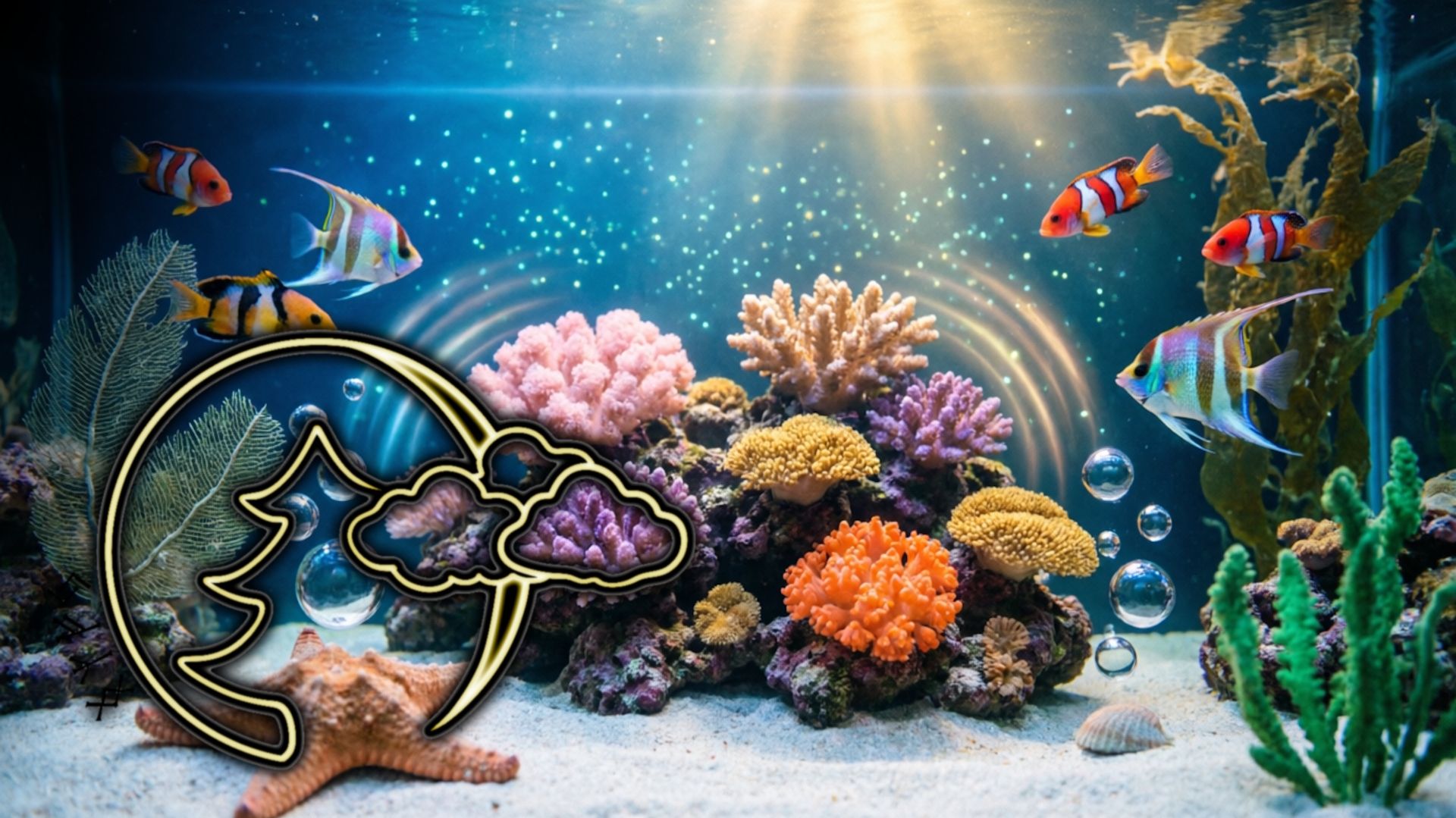 🔴Аквариум расслабляющая музыка для снятия стресса🐠Медитация, релакс, исцеление  Aquarium Relax